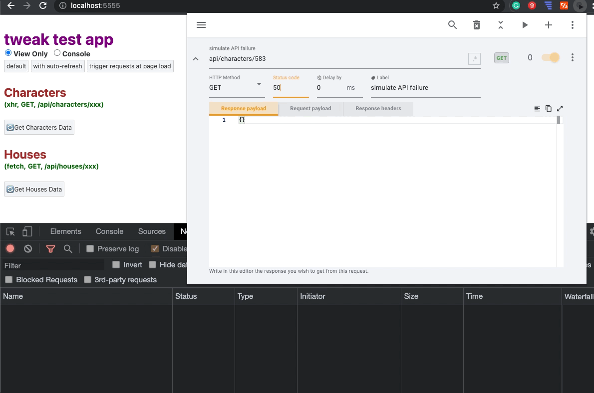 How To Simulate HTTP Re Errors Tweak